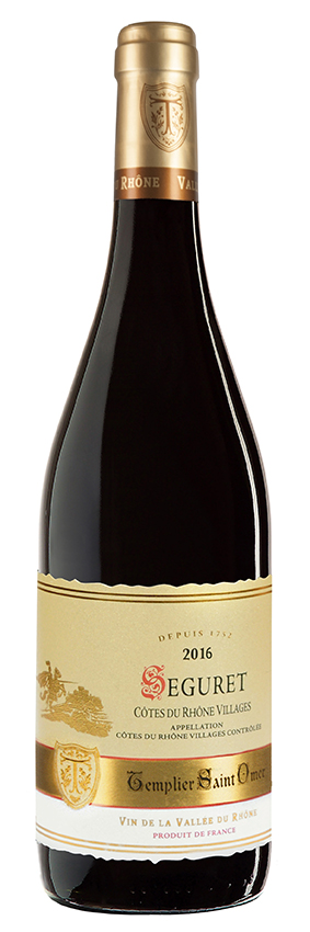 90 PARKER POINTS : TEMPLIER ST OMER 2016, SEGURET | 1752 Wines